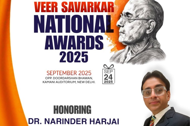 Motivational Speaker and Family Coach Dr. Narinder Harjai to Receive ...